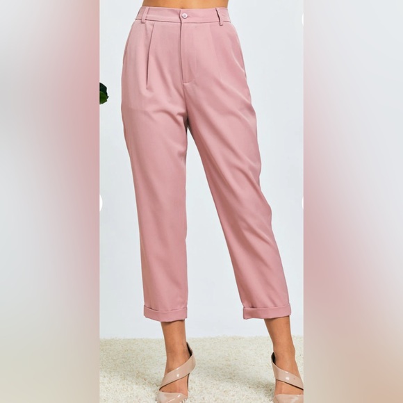 DAVI & DANI | Pants & Jumpsuits | Davi Dani Light Pink Dress Pants Nwt ...